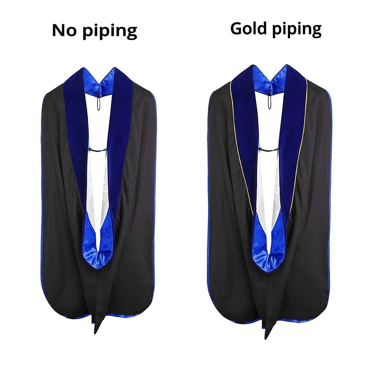 GraduationMall Custom Deluxe Graduation Doctoral Hood