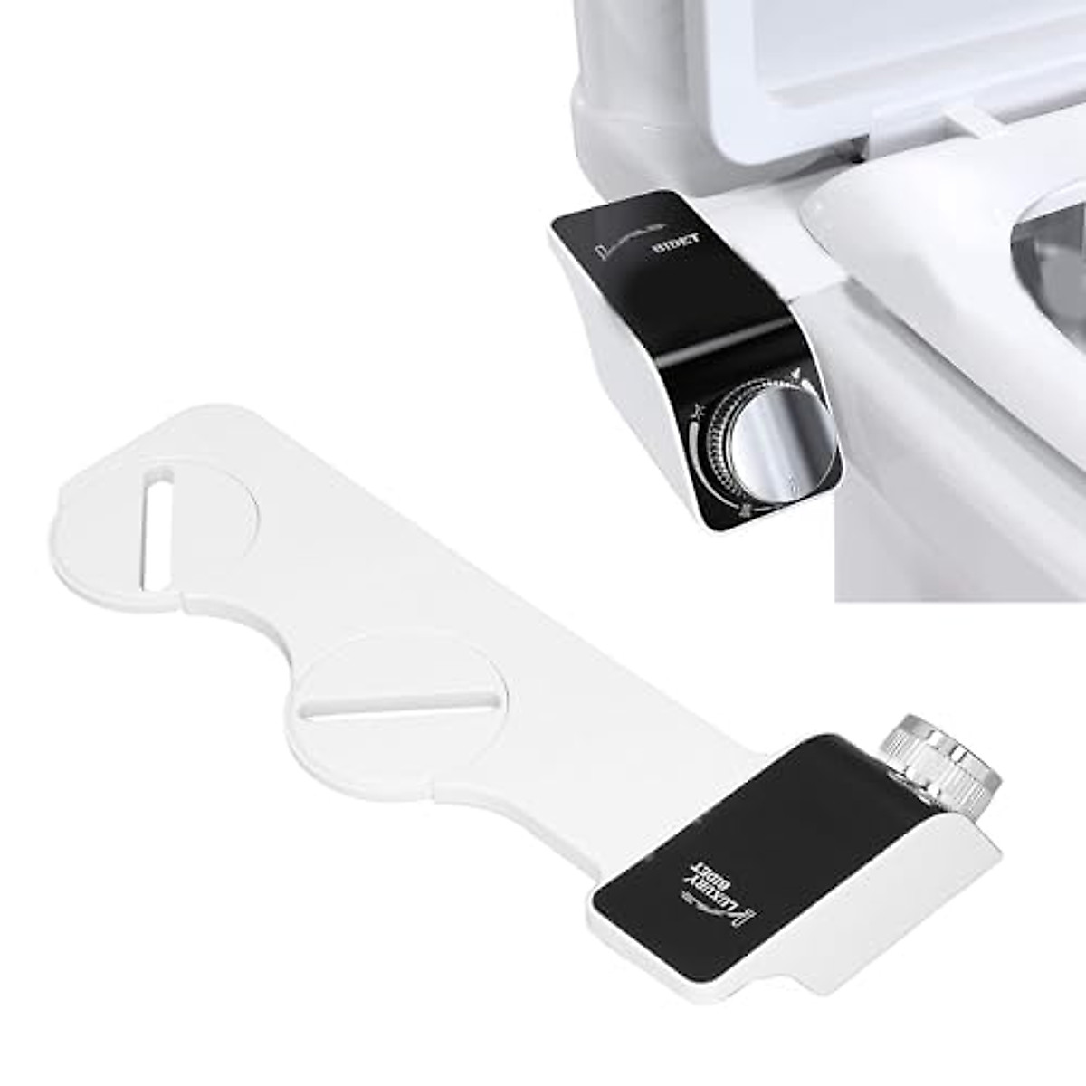 Single Nozzle Toilet Bidet Accessories Toilet Seat Cover Plate for Fresh Water Easy Installation Plastic Spraying Machine for Adjustable Water Pressure Spray Machine