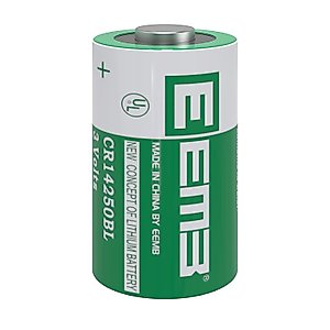 EEMB CR 1/2 AA Series Lithium 3 V 900 mAh Cylindrical Battery CR14250BL 14250SE Not Rechargeable for Scuba Diving Electronics Specialized Laboratory Equipment UL Certified