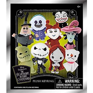 Nightmare Before Christmas Blind Bag Plush Bag Clip | One Random