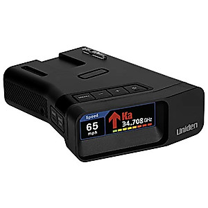 Uniden R7 EXTREME LONG RANGE Laser/Radar Detector, Built-in GPS w/ Real-Time Alerts, Dual-Antennas Front & Rear w/Directional Arrows, Voice Alerts, Red Light Camera and Speed Camera Alerts