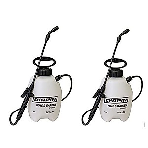 Chapin International Chapin 16109 1-Gallon Home and Garden Sprayer-2 Pack, 1 Gallon 2-Pack, Translucent