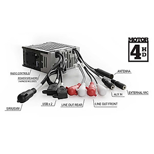 Retro Manufacturing Long Beach Radio with Black Face, Chrome Pushbuttons, Bezel & Knobs Kit LBC-M4-126-03-73