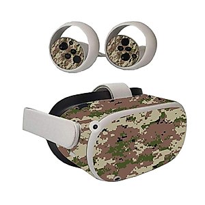 MightySkins Skin Compatible with Oculus Quest 2 - Urban Camo | Protective, Durable, and Unique Vinyl Decal wrap Cover | Easy to Apply, Remove, and Change Styles | Made in The USA