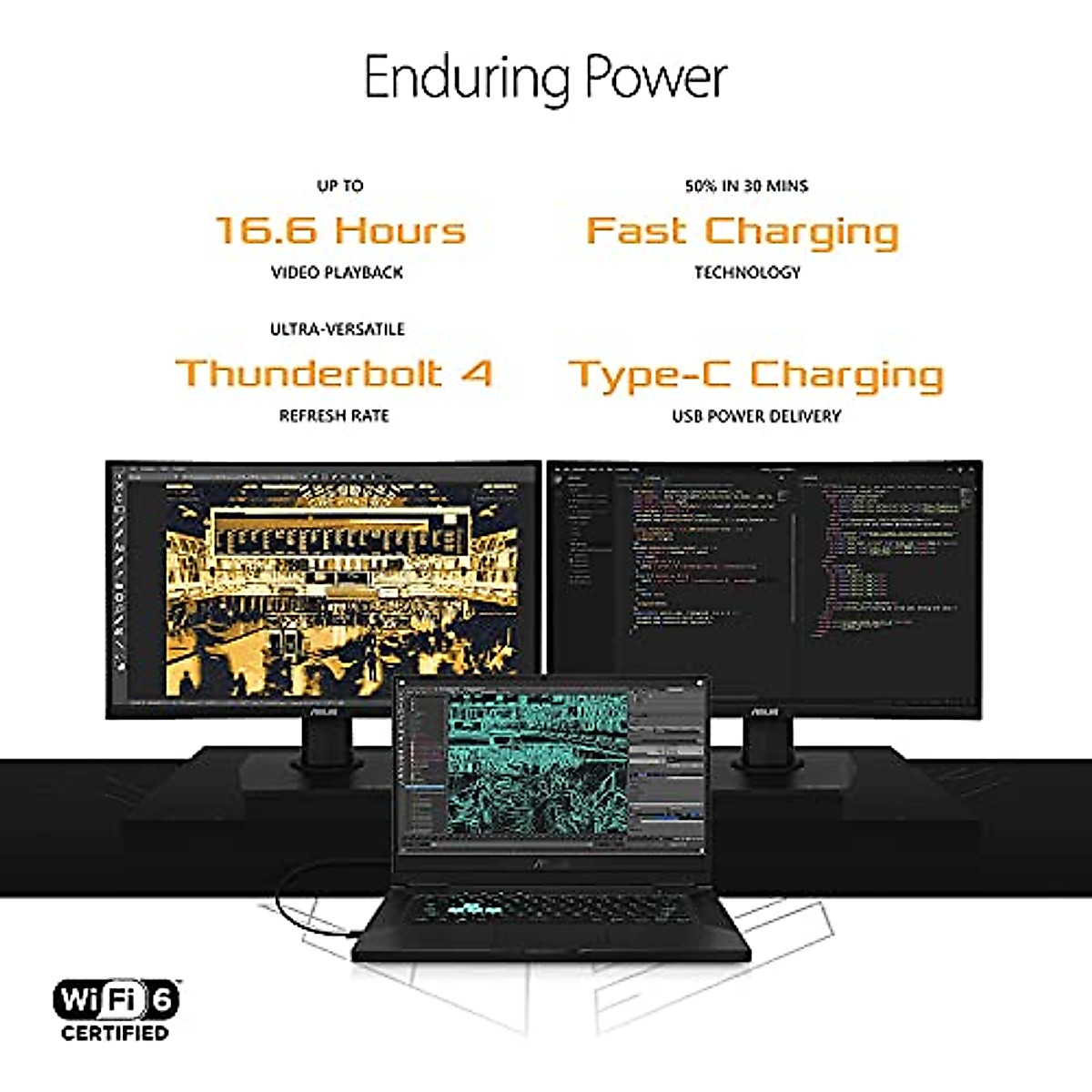 2022 Newest ASUS TUF Dash Premium Gaming Laptop: 15.6" FHD 144Hz IPS Display, Intel Gaming H Core H 8-Core i7-11370H, 16GB RAM, 512GB SSD, 4GB GeForce RTX 3050Ti, Wifi6, Backlit-KYB, DTS, Win10H