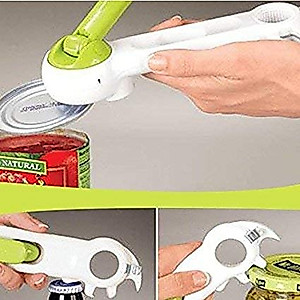 Multifunctional 6 in 1 One Touch Can Jar Bottle Opener Kitchen Tool by TJSpecia
