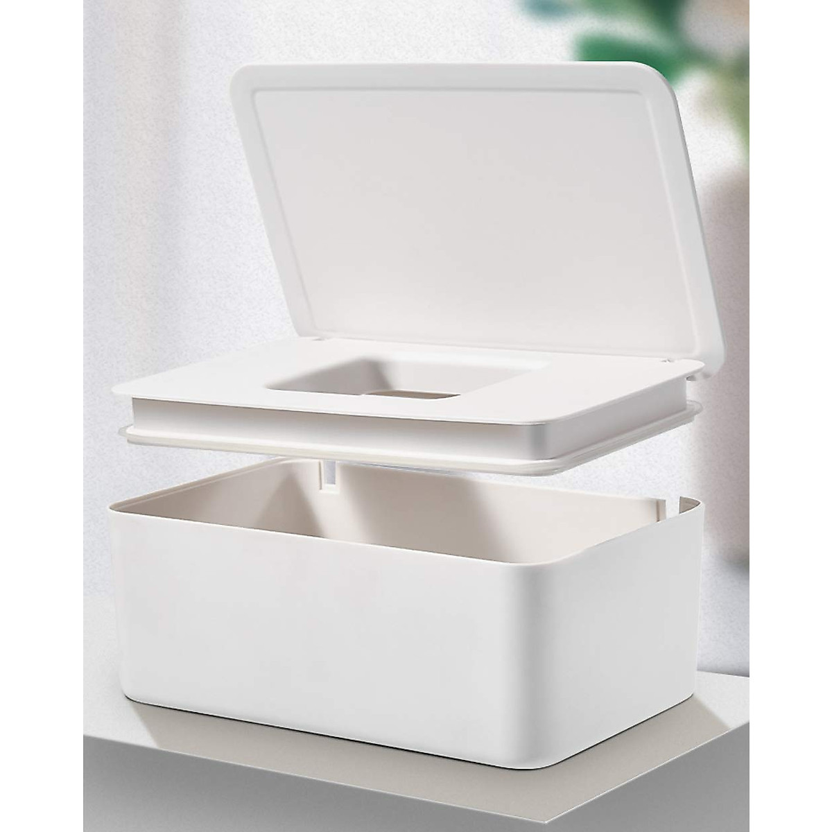 Baby Wipe Dispenser Set Baby Wipes Case and Pouches, Baby Wipe Holder Keeps Wipes Fresh, Perfect Look Wipe Containers with Sealing Design