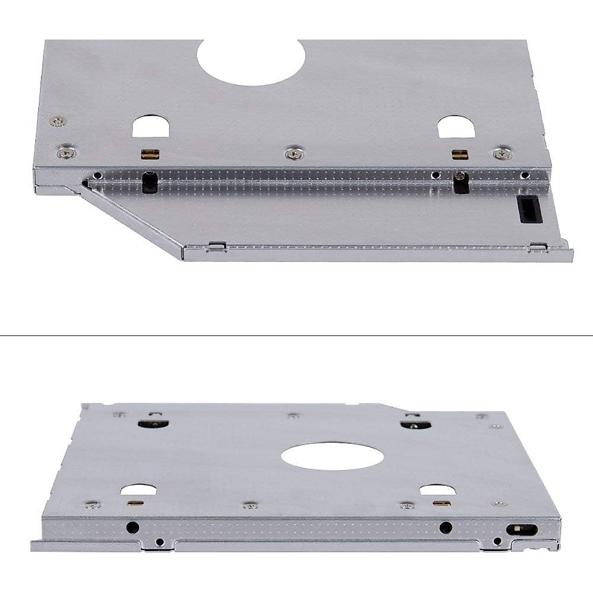 Padarsey 2nd HDD SSD Hard Drive Caddy Tray Replacement for MacBook Pro 13/15/17 inch A1278 A1286 A1297 2008 2009 2010 2011 2012 Internal Laptop CD/DVD-ROM Optical SuperDrive Adapter to 2.5 Inch 9.5MM