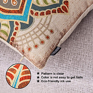 TRENDIN Merry Christmas Throw Pillow Cover 20 x 12 mas Decorations Cotton Linen Winter Green Believe Season Holiday Cushion Cover for Christmas Decor Sofa Couch PL592TR