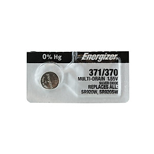 Energizer BUTTON CELL BATTERY 371-370TS OXIDE