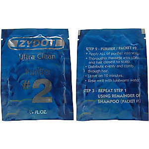 Zydot Ultra Clean Detox Shampoo Kit for Detoxing, Clear And Cleanse Your Hair follicle. Near Instant Cleansing, Toxin Removal And Detox Of Hair Follicle