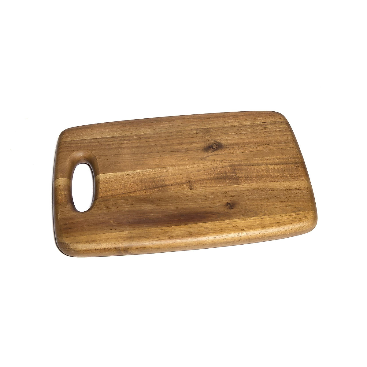 Acacia Rect. Cutting board, cut-out handle, 15X10X1”