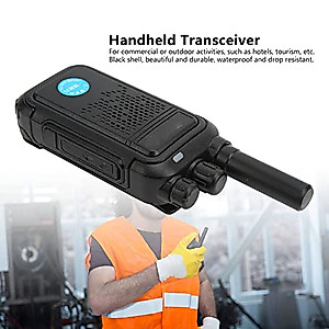 Portable Walkie Talkie, Talkabout Radio AC100240V Handsfree for Outdoor Camping US Plug