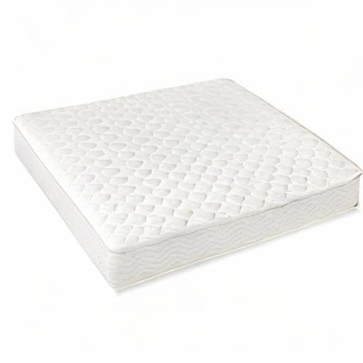Best Price Mattress 8 Inch Tight Top Innerspring Hybrid Mattress - Comfort Foam Top with Bonnell Spring Base, Twin, White