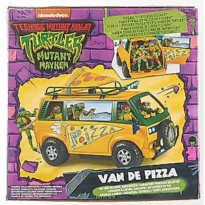 Teenage Mutant Ninja Turtles: Mutant Mayhem Pizza Fire Delivery Van by Playmates Toys