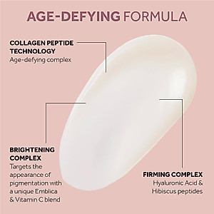 No7 Restore & Renew Multi-Action Face & Neck Serum - Anti Aging Serum for Deep Wrinkle Repair - Collagen Infused Face Serum with a Hydrating Blend of Hibiscus Peptides & Hyaluronic Acid (1 Fl Oz)