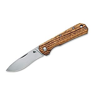 Boker Black Fox Ciol Zebrawood Folding Pocket Knife 01FX893