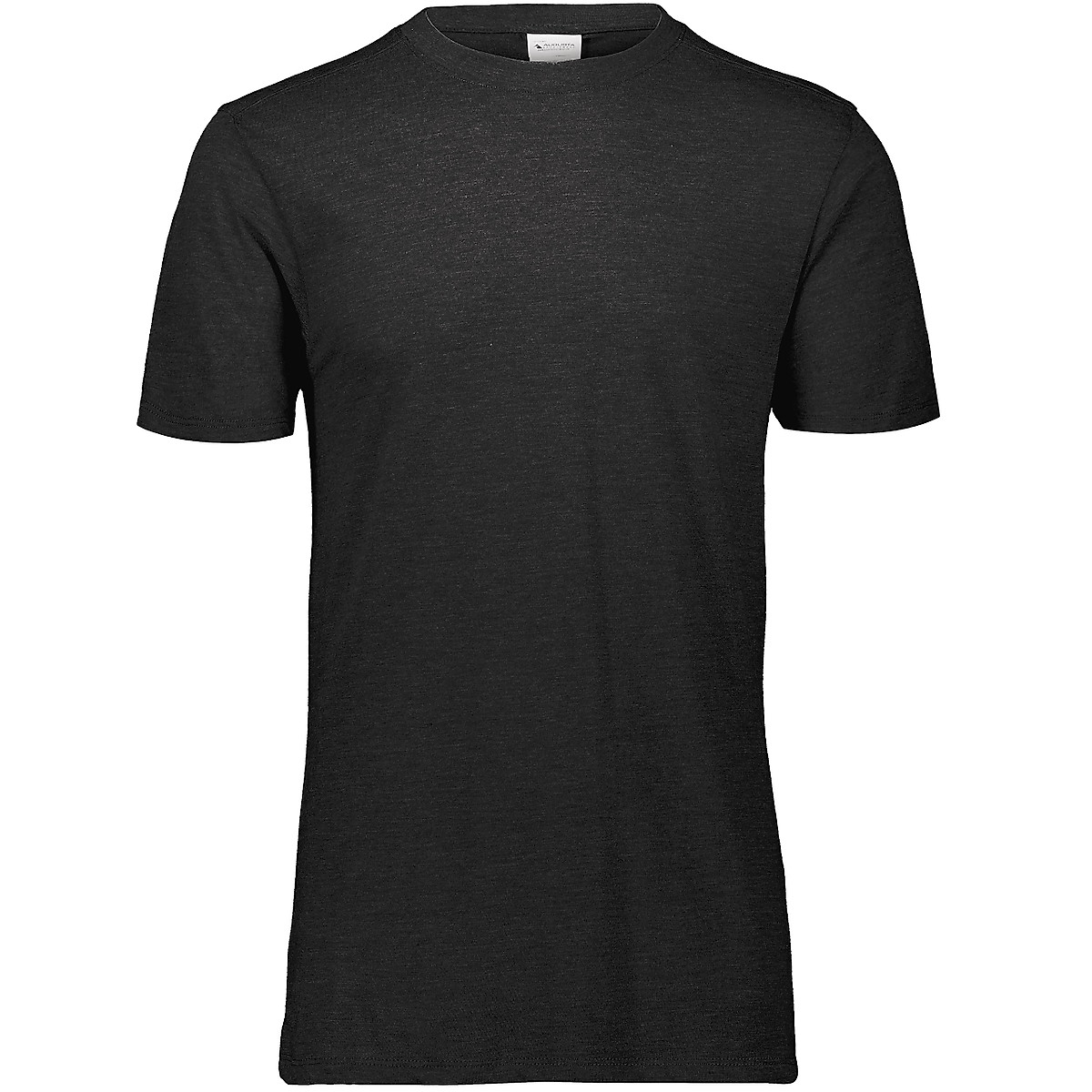 Augusta Sportswear mens Tri-blend T-shirt Short Sleeve, Black Heather, 4X-Large US