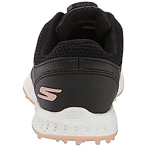 Skechers Women's Go Elite 3 Twist Golf Shoe, Black, 9