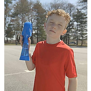 O2COOL Elite Battery Powered Handheld Water Misting Fan (Blue)