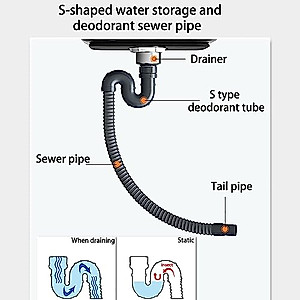 Free Standing Commercial Restaurant Kitchen Sink,Commercial/Industrial Sink,Stainless Steel Utility Sink w/Faucet, Stainless Steel 1 Compartment Utility Sink ( Color : Hot and cold , Size : LEFT_80*50