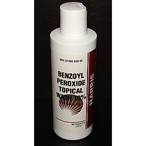Harris Pharmaceuticals Benzoyl Peroxide 10% Acne Wash 5oz