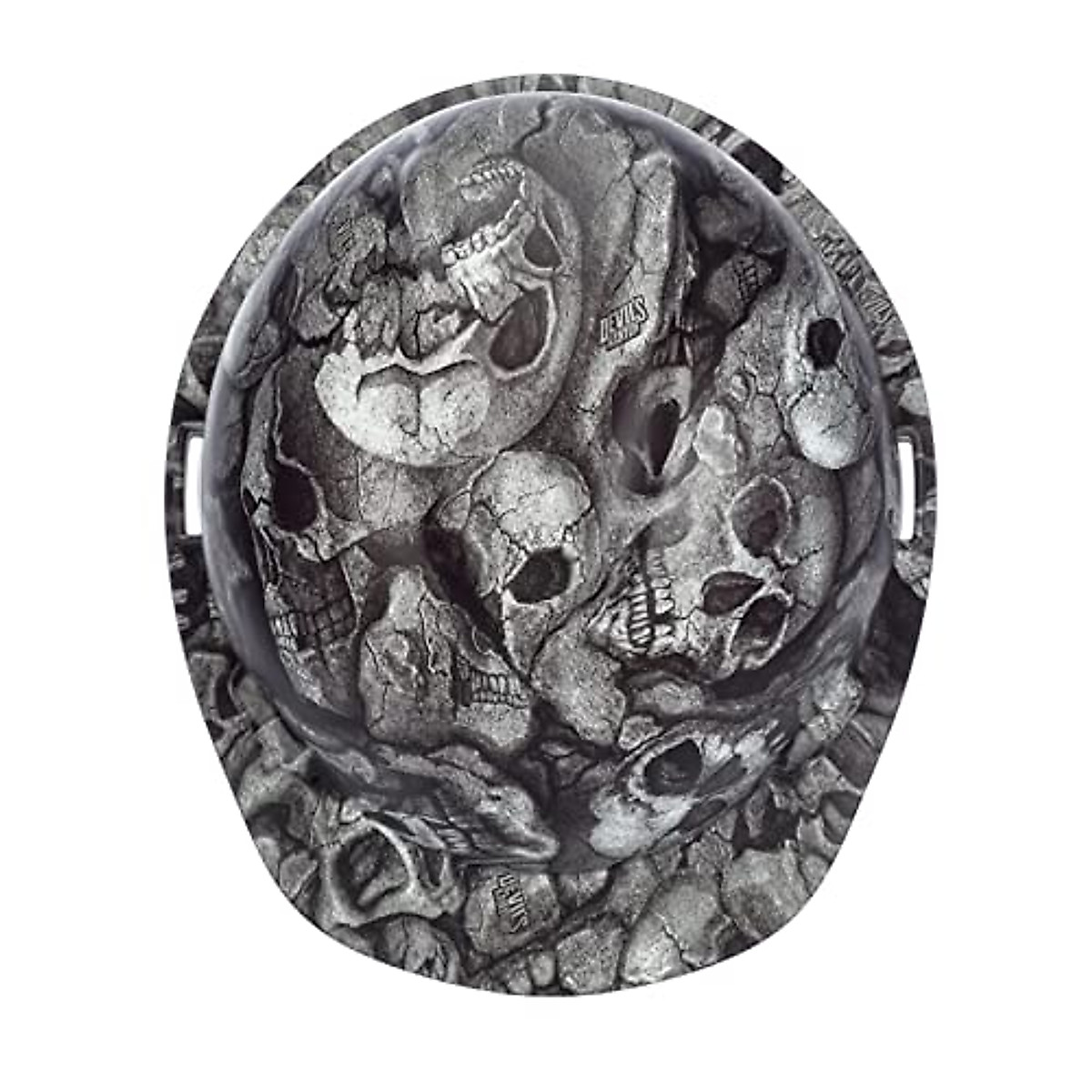 MSA 10204778 Hydro Dip V-Gard Cap Style Safety Hard Hat with Fas-Trac III Ratchet Suspension | Polyethylene Shell, Self Adjusting Crown Straps - Standard Size in Devils Kanyon