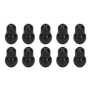 10pcs Stethoscope Ear Tips Universal Replacement 2.5mm Silicone Stethoscope Earplugs for 5mm Ear Hooks