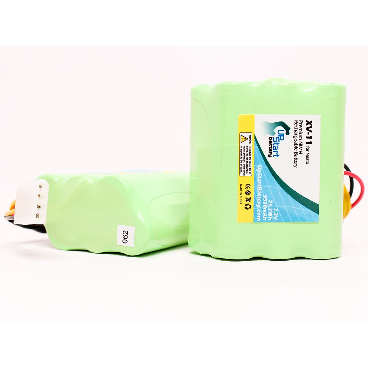 2 Pack - Replacement for Neato XV-12 Battery - Replacement for Neato Robotic Vacuum Cleaner Battery (3500mAh 7.2V NI-MH)