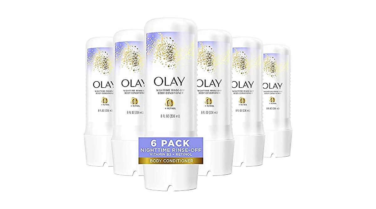 Olay Nighttime Body Conditioner with Retinol & Vitamin B3 – 6 Pack