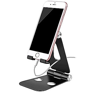 ORIbox Adjustable Stand for iPhone, iPad,Cell Phone Stand,Desktop Solid Desk Stand,Compatible with All iPhone 13/13 Pro Max XS Max XR X 8 7 6S Plus SE 2020 ,Samsung Galaxy,Smart Phone.