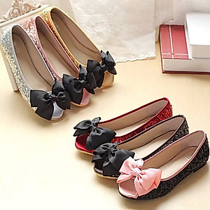 8.5cm Bridal Wedding Black Cream Red Nude Blue Pink Wild Ribbon Bow Butterfly Shoe Clips (Rose Pink)