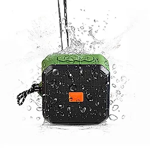 TEK STYZ IPX7 Speaker Compatible with Your Bose QuietComfort 35 with 13H Waterproof Playtime, Indoor, Outdoor Travel 1500 (Green)