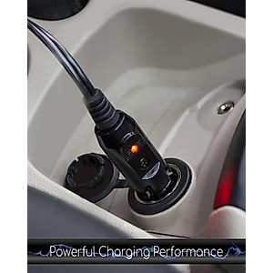 Car Charger Cable 12V/24V Fit for Ecoflow Delta/River Series Bluetti EB55 Anker 757/767 XT60 Connector Portable Power Station DC Adapter, 6.6Ft 14AWG