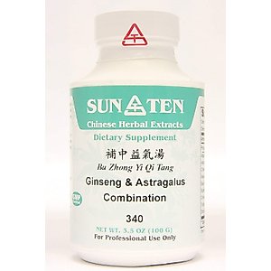 Sun Ten - Ginseng & Astragalus COMBINATI Bu Zhong Yi Qi Tang Concentrated Granules 100g 340 by Baicao
