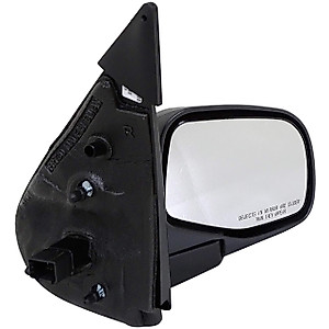 Dorman 955-045 Passenger Side Power Door Mirror - Folding Compatible with Select Ford / Mercury Models, Black