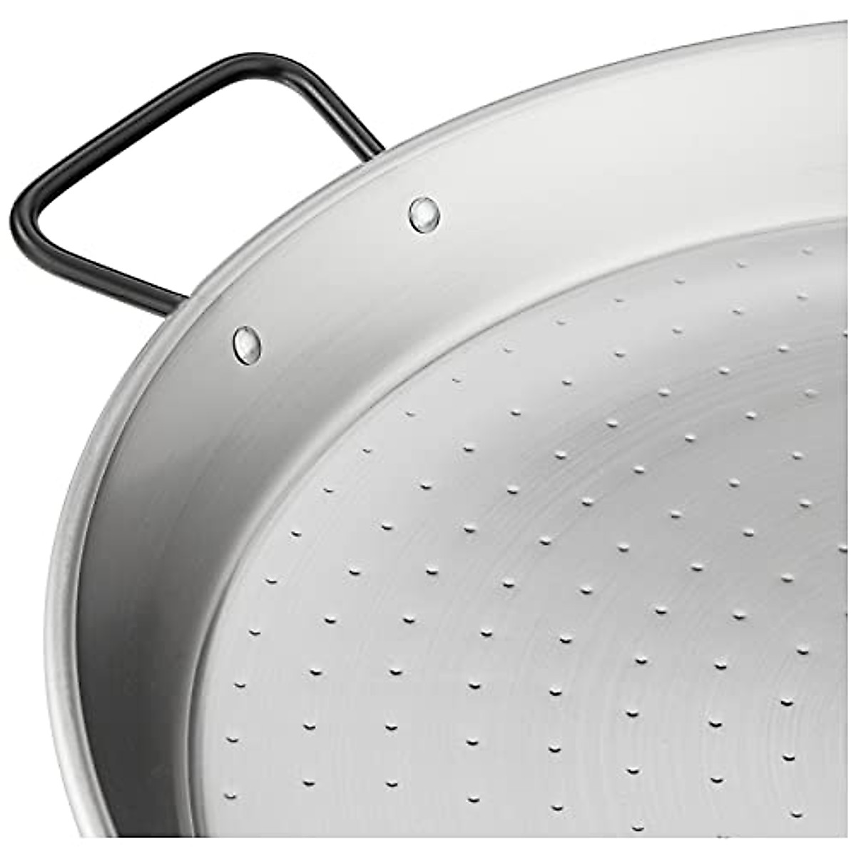 Garcima 18-Inch Pata Negra Restaurant Grade Paella Pan, 45cm