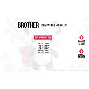 YoYoInk Compatible Printer Ink Cartridge Replacement for Brother LC-3019 LC3019 XXL Super High Yield (1 Black, 1 Cyan, 1 Magenta, 1 Yellow; 4 Pack)