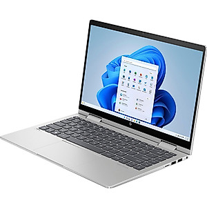 HP Envy x360 2-in-1 2023 Business Laptop 14" FHD IPS Touchscreen 10-Core 13th Intel i7-1355U 16GB DDR4 1TB SSD Iris Xe Graphics Wi-Fi 6E Backlit Keyboard Fingerprint Windows 11 Pro w/ONT 32GB USB