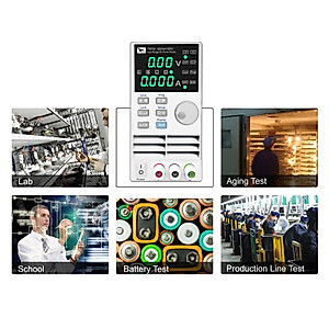 ITECH Variable DC Power Supply 60V/8A/180W Lab Bench Power Supply Adjustable with Memory Function CC & CV Coarse and Fine Adjustments IT6721