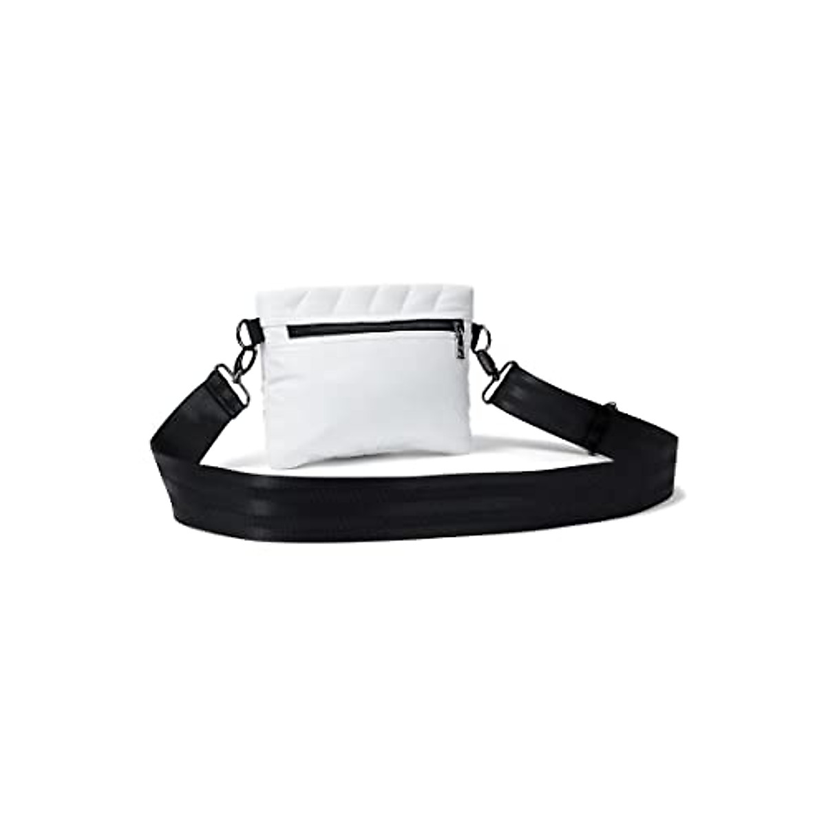 Think Royln Diagonal Bum Bag 2.0 - Medium White Patent One Size