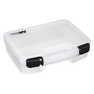 ArtBin 6977AB 12 inch Quick View Deep Base Carrying Case, Portable Art & Craft Organizer with Handle, [1] Plastic Storage Case, Translucent