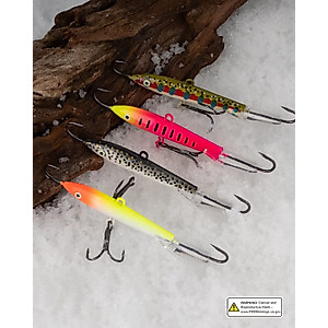 THKFISH Ice Fishing Jigs Vertical Jigs Kit Ice Fishing Tackle A-10g+C-10g