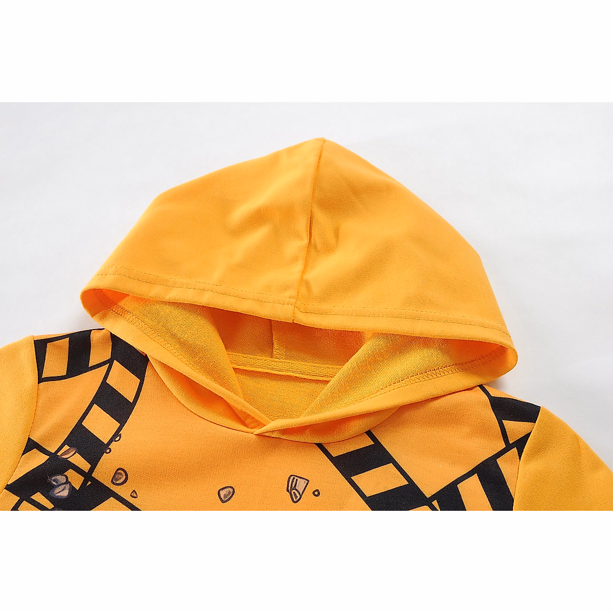 Little Hand Monster Truck Boys Shirt Long Sleeve Hoodie Tops Cotton Children Car Clothes for Size 7 8 Kids