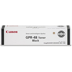 Canon CNMGPR48 Toner Cartridge, Black, Laser, 15200 Page, 1 Each