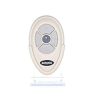 Anderic RRTX007 Replacement for Harbor Breeze A25-TX007, A25-TX007-R1, A25-TX007-N, A25-TX007-L, A25-TX007-S, A25-TX007-LS, A25-TX007-LR Remote Controls