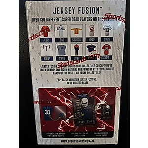 2021 Sportscards Jersey Fusion All Sports Edition Blaster Box - 1 Original Trading Card with an Authentic Player Worn Swatch or Patch