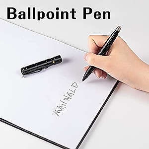 Valentine Day Gifts for Men,Tactical Pen,Cool gadgets with Glass Breaker+LED Flashlight+Ballpoint Pen,Survival Tools for Everyday Carry,Tools for Women and Men,Unique Christmas or Birthday gifts