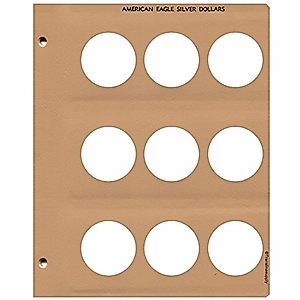 Dansco US American Silver Eagle Coin Album 1986 to Date with Slipcase #7181