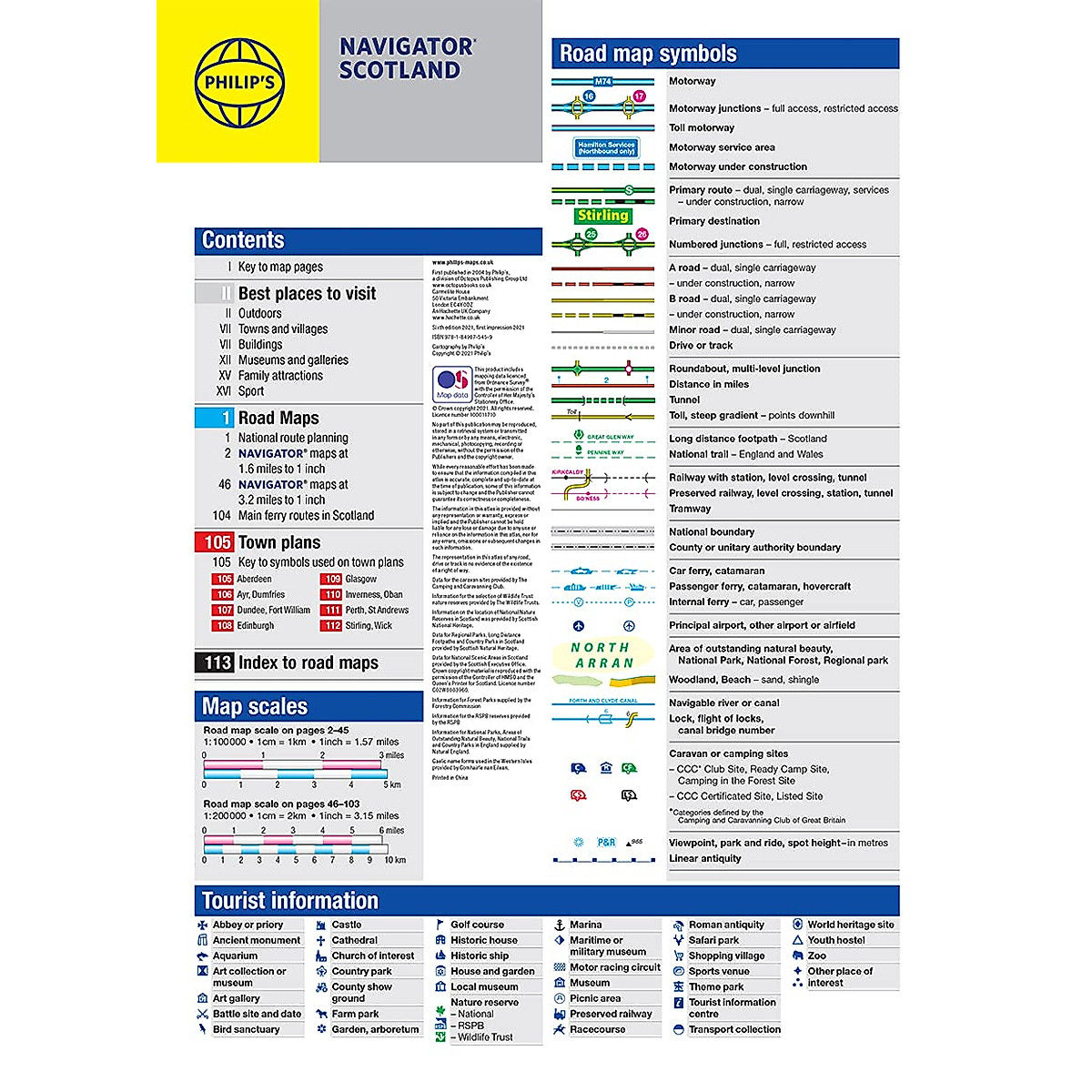 Philip's Navigator Scotland (Philip's Road Atlases)